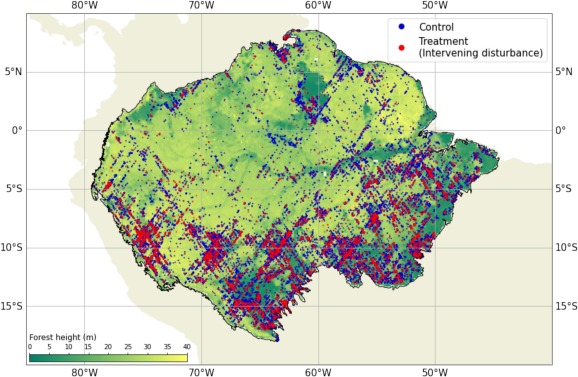 Repeat GEDI footprints measure the effects of tropical forest ...